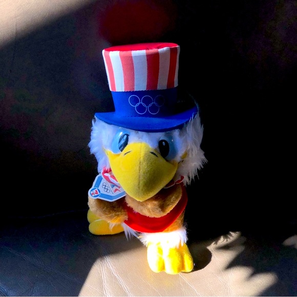 Vintage | Accents | Olympics 984 Vintage Bird Stuffed Animal | Poshmark